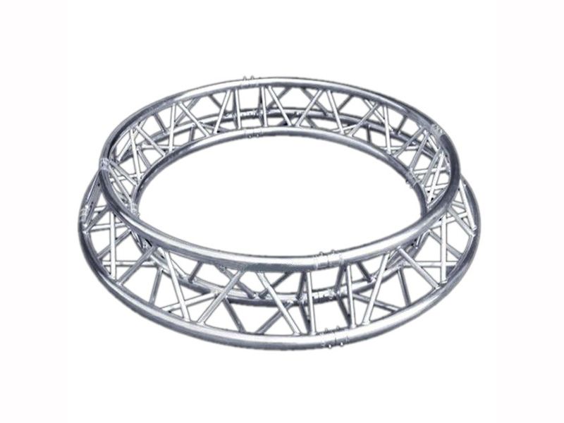 TOURGO ALUMINUM TRUSS 10 FOOT CIRCLE TRUSS WITH TRIANGULAR TRUSS ...