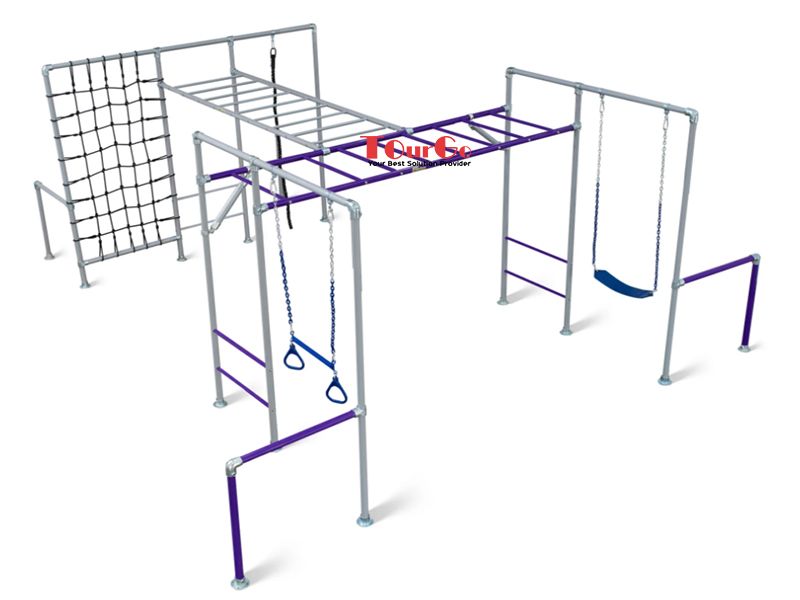 Backyard Ninja Warrior Obstacle Kit - TourGo Event Solution Co., Ltd