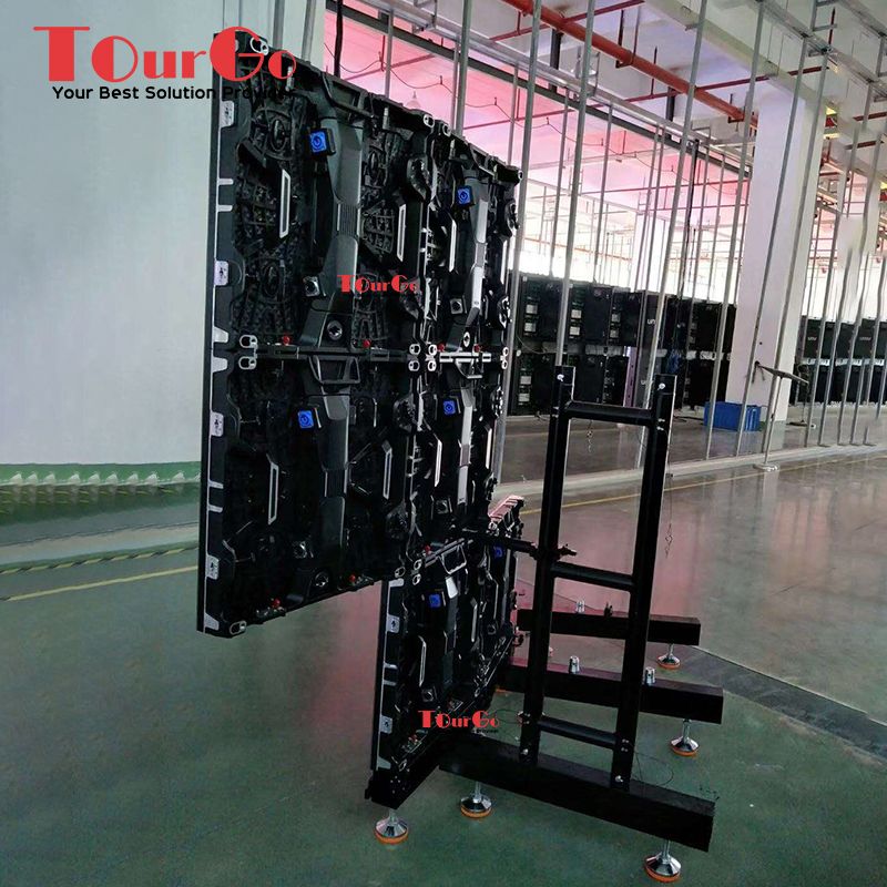 Customized Curved LED Ground Support Truss Stand - TourGo Event ...