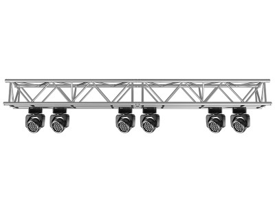 Silver Black 5 Chord Linear Aluminum Truss for Hanging LED Video Walls ...