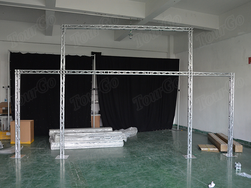 TourGo 100mm Aluminium Spigot Mini Truss Finish Line Truss Gate Truss ...