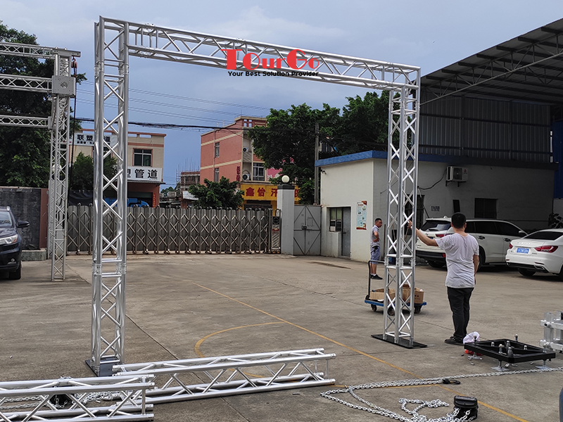 TourGo Aluminum Goal Post Truss for LED Display - TourGo Event Solution ...