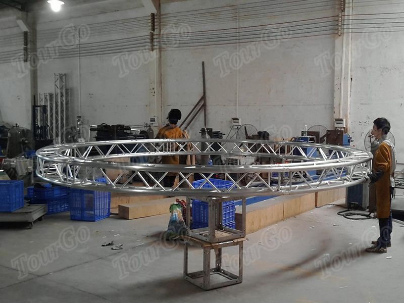 Diameter 4.0m Square Circle Truss –290mmx290mm Square Circular Truss ...