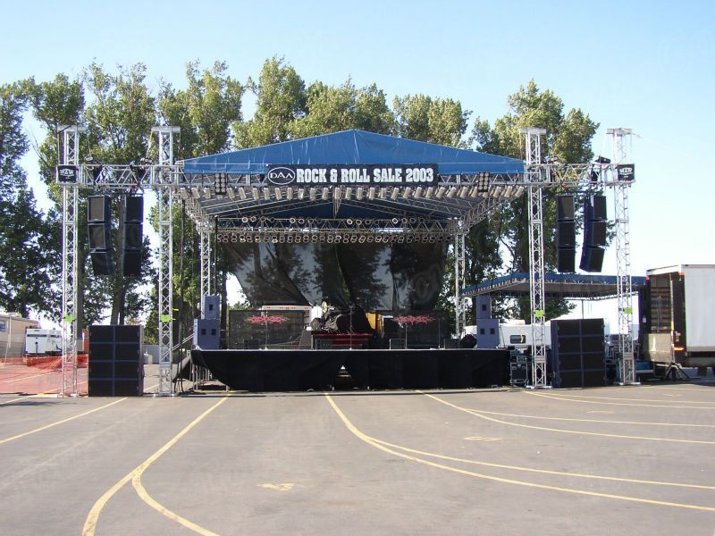 Tourgo Lightweight Aluminum Truss System Line Array Speaker Truss ...