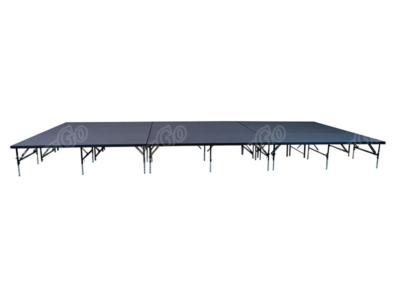 12′x24′ Stage System, 16″-24″ High - TourGo Event Solution Co., Ltd
