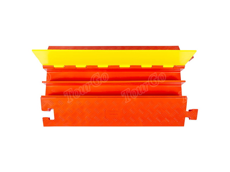 2-Channel Linebacker Cable Protector Ramps for 3.25″ diameter cables ...