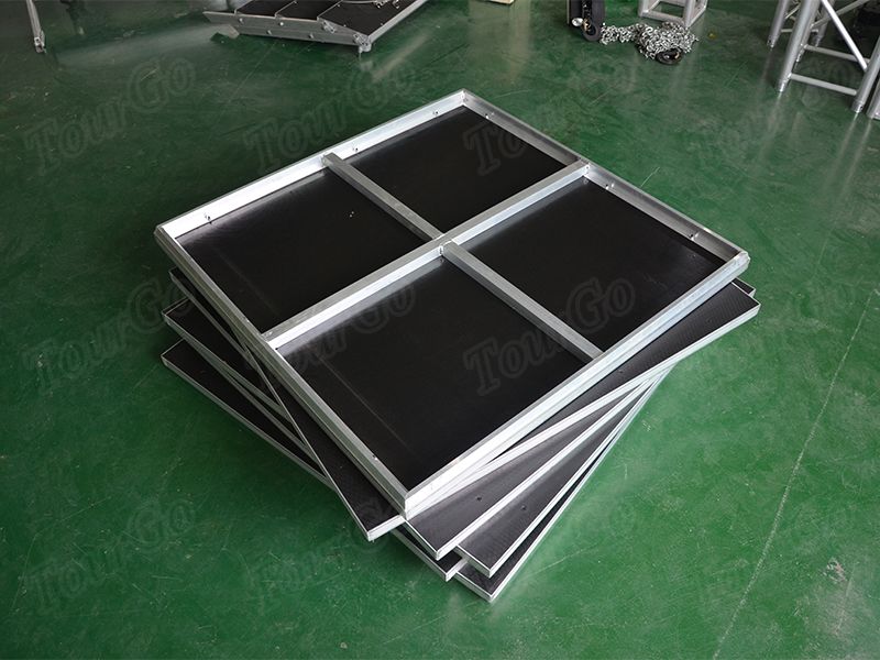 Aluminum Stage Frame with Stage Platform for Outdoor Stage Rental ...