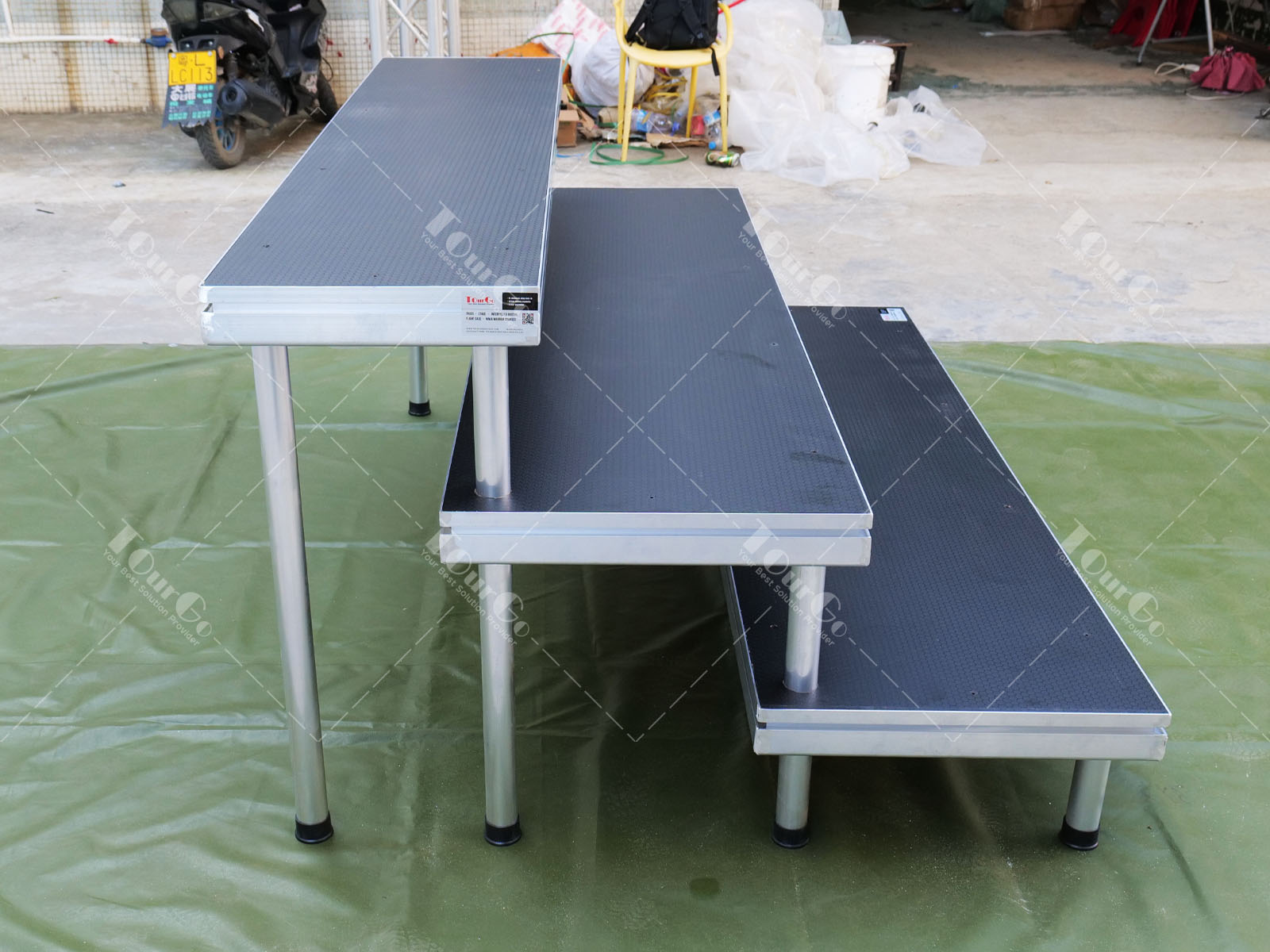 Portable Aluminum Stage Deck Europe Standard Stage Platform for Indoor ...