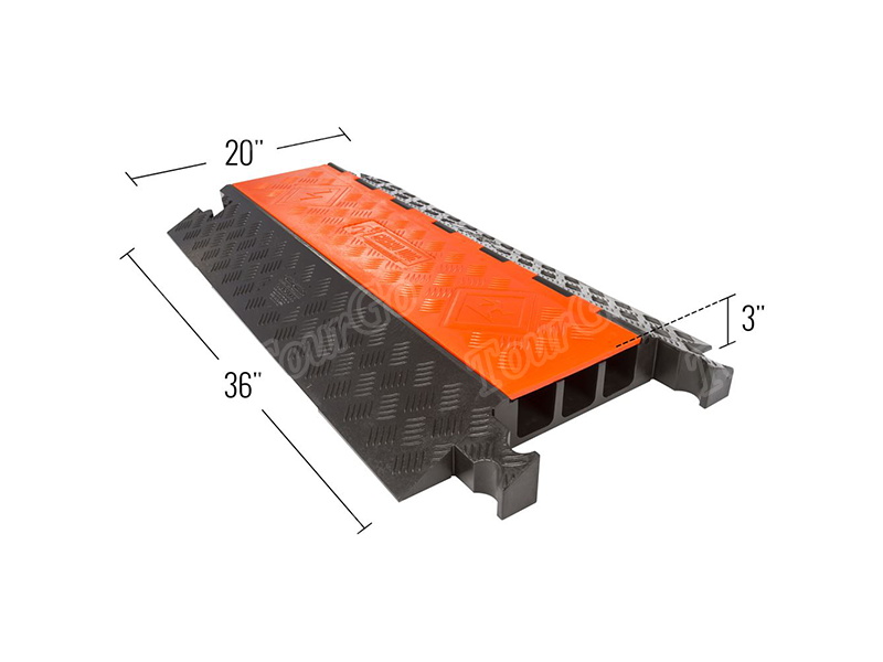 3-Channel Guard Dog Cable Protector for 2.25″ diameter cables - TourGo ...
