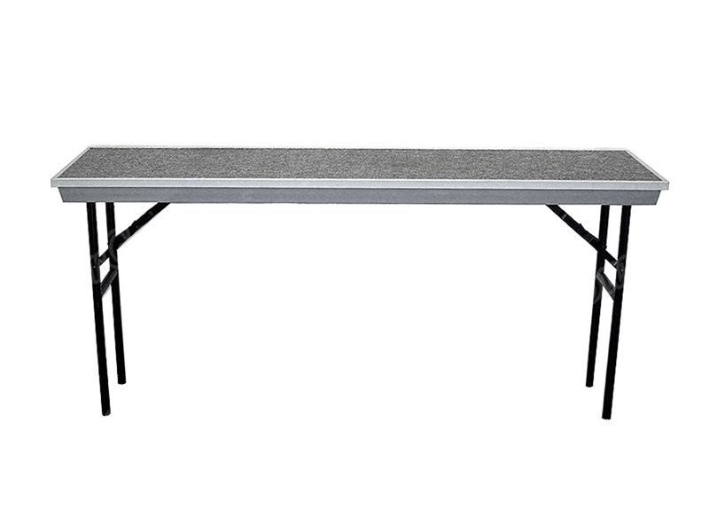 4-Level Straight Trans-Port Risers & Guard Rail Bundle - TourGo Event ...