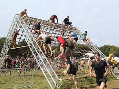 Spartan Race Obstacles/ Cargo Net A Frame/ A frame cargo net/ Cargo Net ...