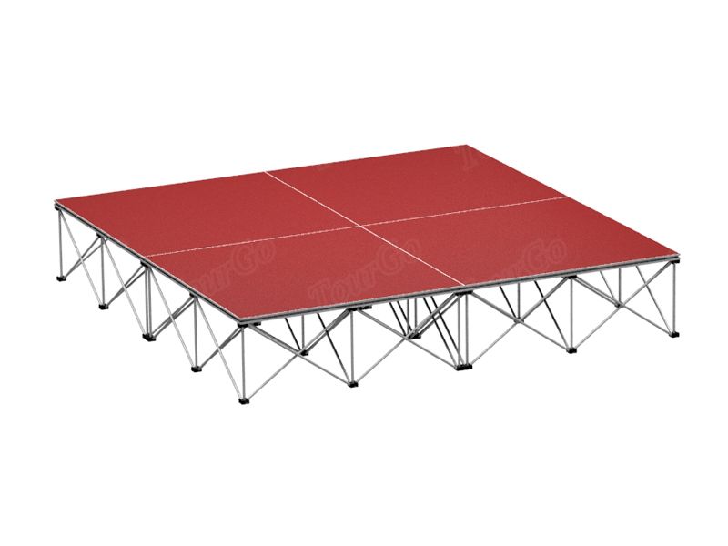 TourGo Portable Event Stage Hire 8ft x 8ft Stage Platform for Sale ...