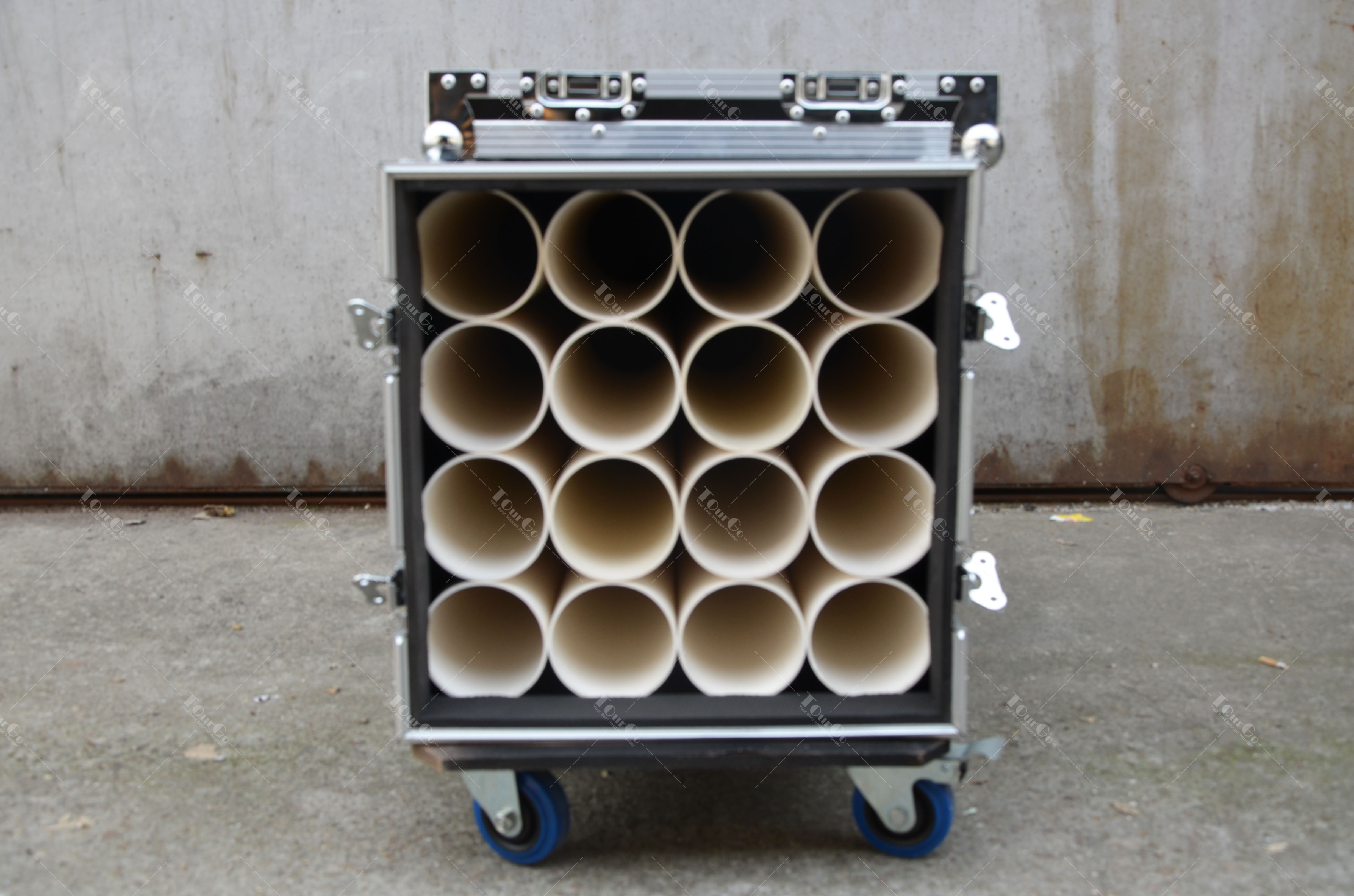 Customized Flay Cases Mic Stand Flight Case Holding 16 Mic Stands ...