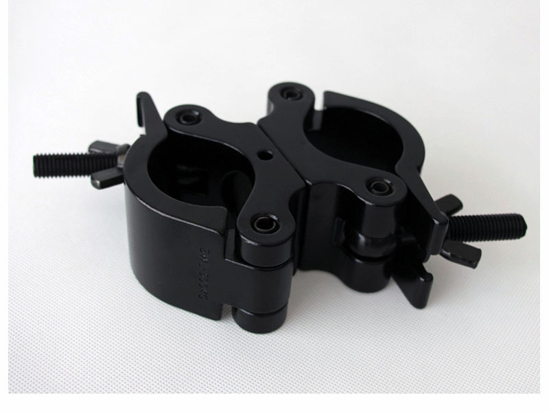 TOURGO Black Powder Coat Heavy Duty Swivel Clamp For 48-51mm Tubing ...