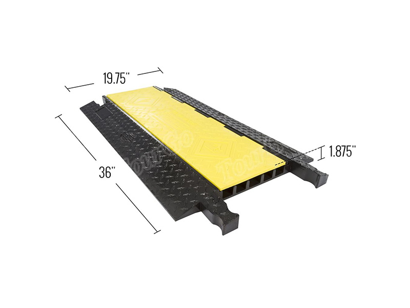 5-Channel Yellow Jacket Cable Protector for 1″ diameter cables - TourGo ...