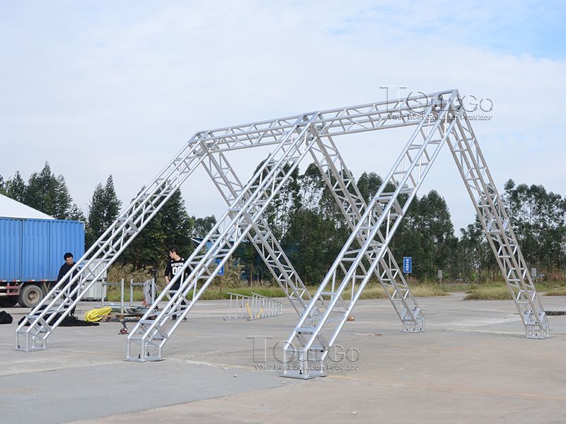 TourGo Outdoor Spartan Race Obstacle Course / A Frame Cargo Net ...