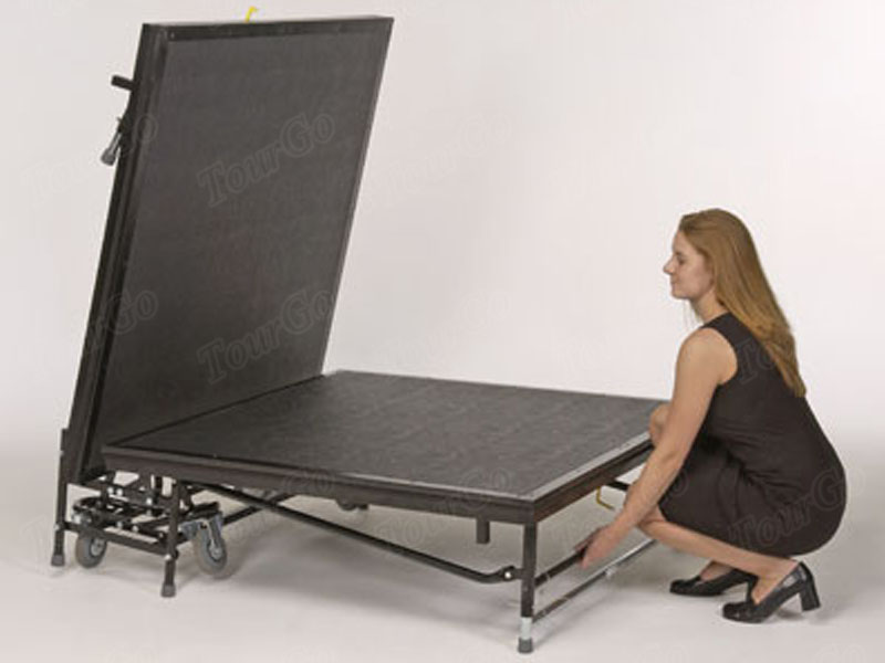 China Foldable Stage Design Portable Stage Platform with Skirting for ...