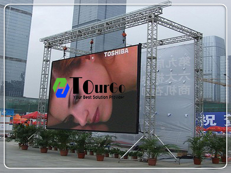 LED Screen Ground Supports 13 m span and load capacity up to 9,000 kg ...