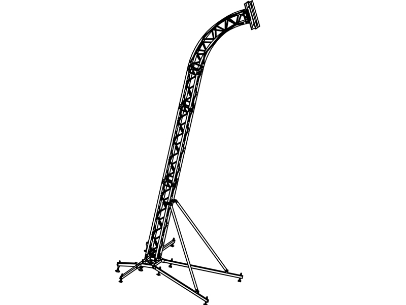 Line Array Speaker Towers H7m, Loads 800kg - TourGo Event Solution Co., Ltd