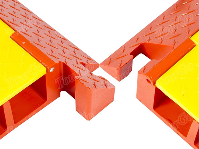 4-Channel Linebacker Cable Protector Ramp for 3″ diameter cables ...