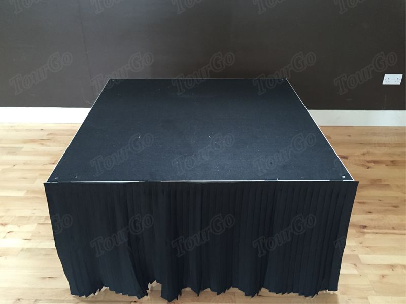 TourGo Catwalk Runway Stage Platform with Portable Stage Backdrop for ...