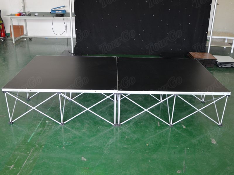 TourGo Non-slip Stage Platform with 20cm High Stage Riser for Event ...