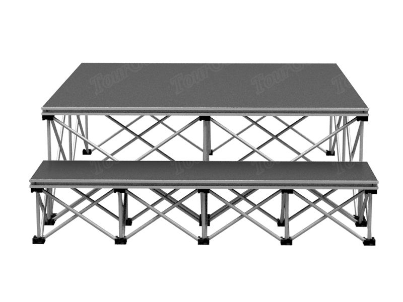 TourGo 1 x 1m Spider Stage Deck with Band Stage Riser for Sale - TourGo ...