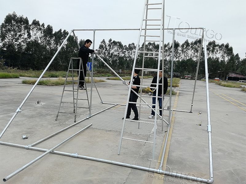 TourGo Outdoor A Frame Cargo Net Climb Spartan Race Obstacle Course ...