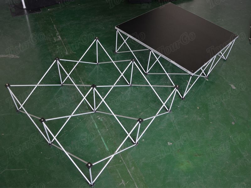 TourGo Non-slip Stage Platform with 20cm High Stage Riser for Event ...