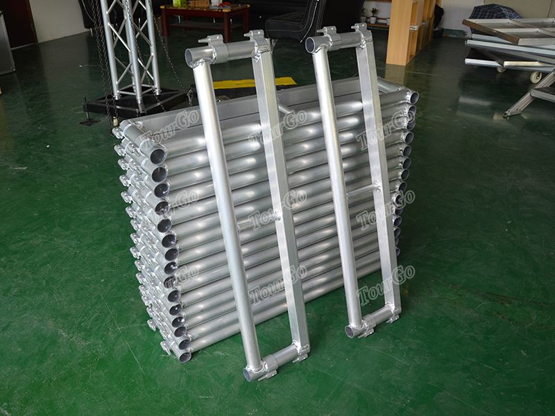 TourGo Outdoor Stages Folding Portable Aluminum Truss Platform - TourGo ...