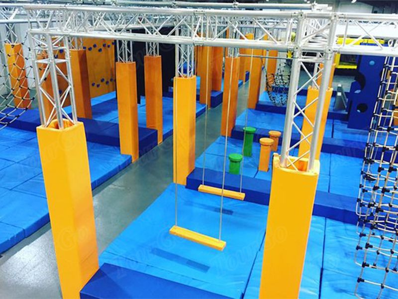 TourGo Kid Ninja Warrior Course Equipment For Sale Trampoline Indoor ...