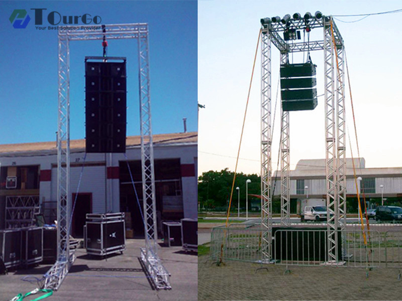 Line Array Speaker Towers H6.0m, Loads 500kg - TourGo Event Solution Co ...