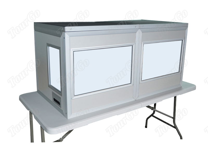 Economic Table Top Interpretation Booths - TourGo Event Solution Co., Ltd